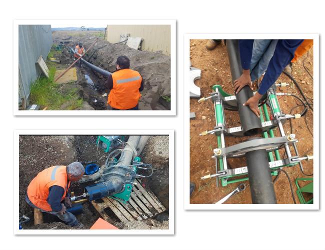 90mm 250mm Hdpe Fusion Welder