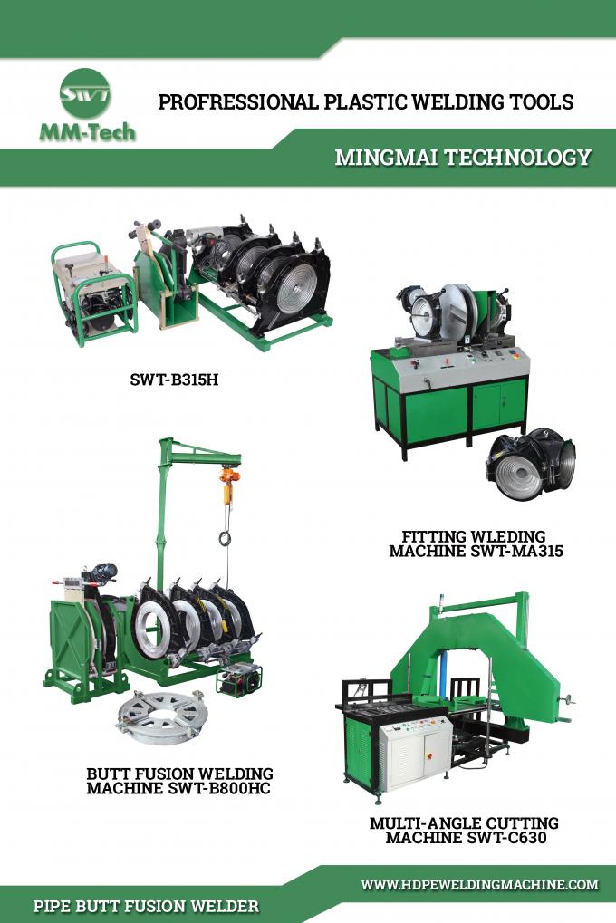 450MM Saddle Fusion Machine , Fusion Welding Machine For Hdpe Pipe