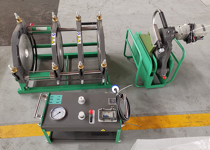 63mm 160mm PP PVDF Plastic Pipe Fusion Welding Machine 230V Single Phase
