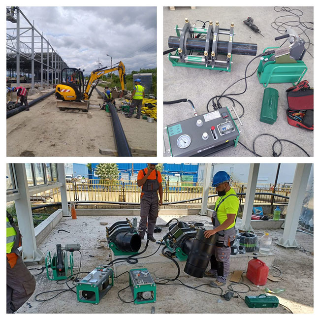 90-250mm Butt Fusion Welder For Hdpe Pph Pvdf Pipe