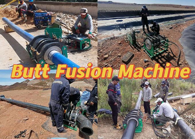 Polyethylene Butt Fusion Welder Jointing 90mm - 315mm Pipe And Fittings